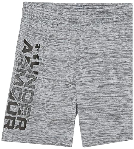 Under Armour Boys Prototype Short, Elastic Waistband, Soft & Comfortable, Pitch Gray/Black Sp22, 5 US