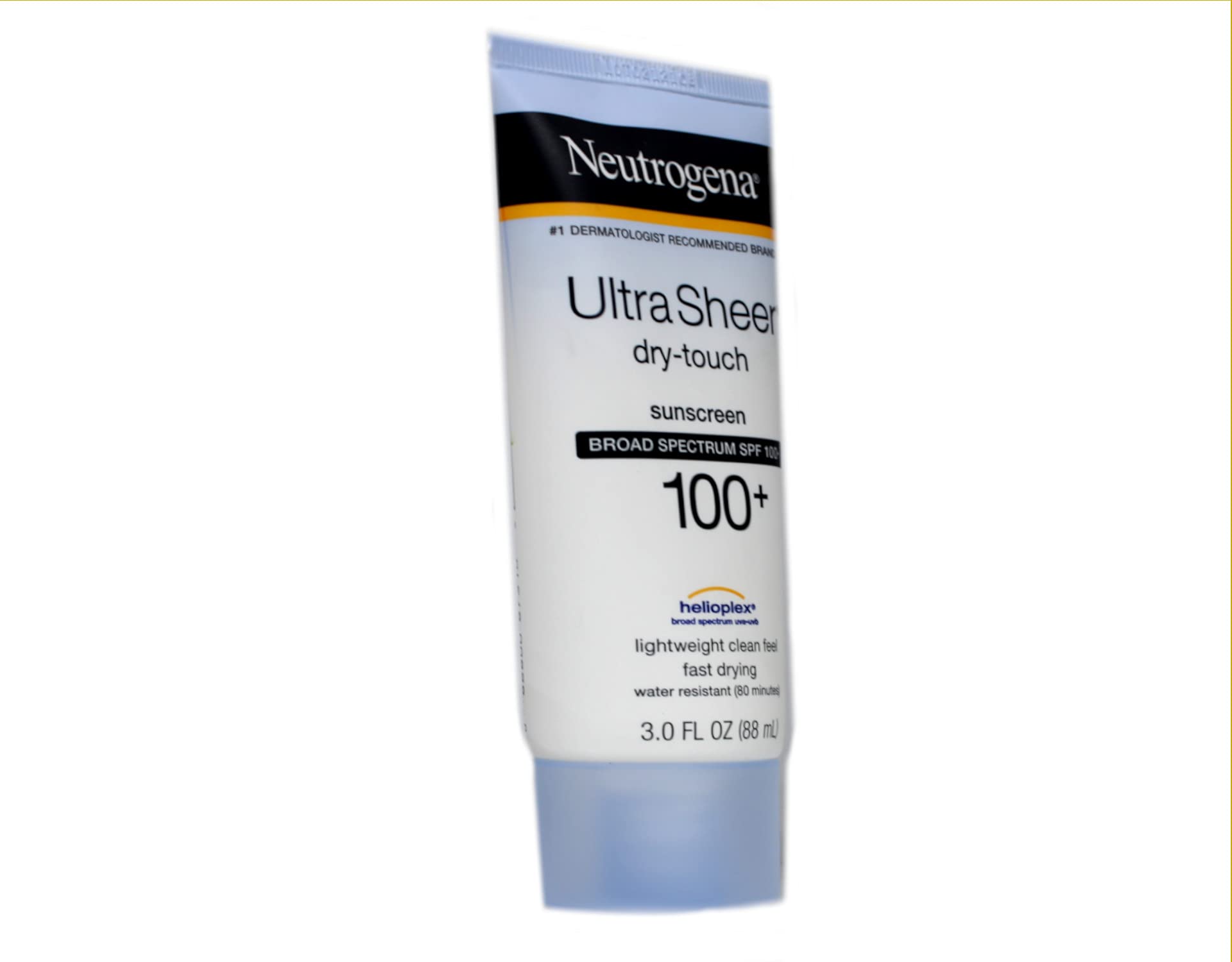 Neutrogena Ultra Sheer Dry-Touch Sunscreen, SPF 100, 3 Ounces (Pack of 2)
