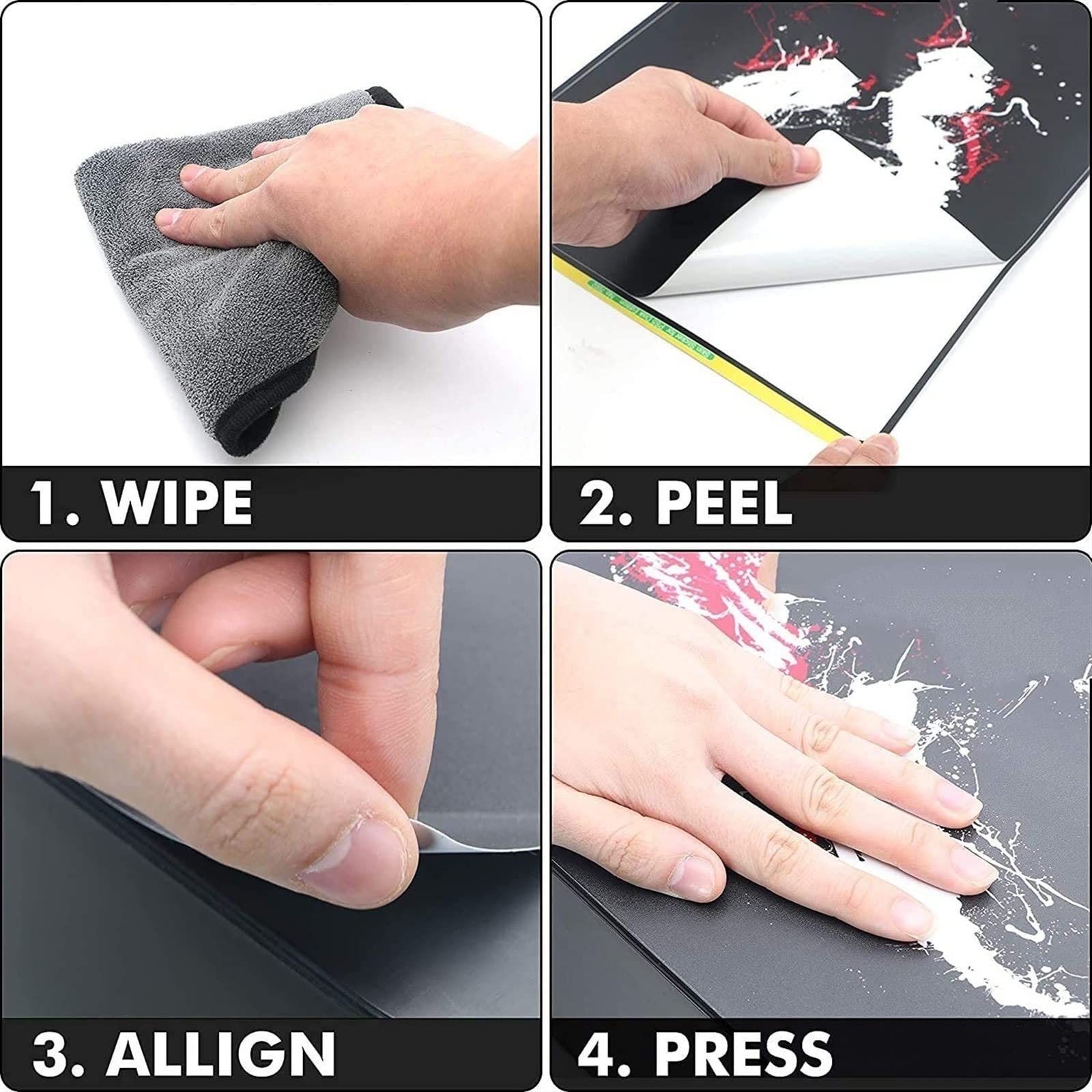 Top factory BUCEN for PS5 Skin Disc Edition & Digital Edition Console and Controller Vinyl Cover Skins Wraps Scratch Resistant, Compatible 49380 Anti Scratch (Size : Digital Edition)