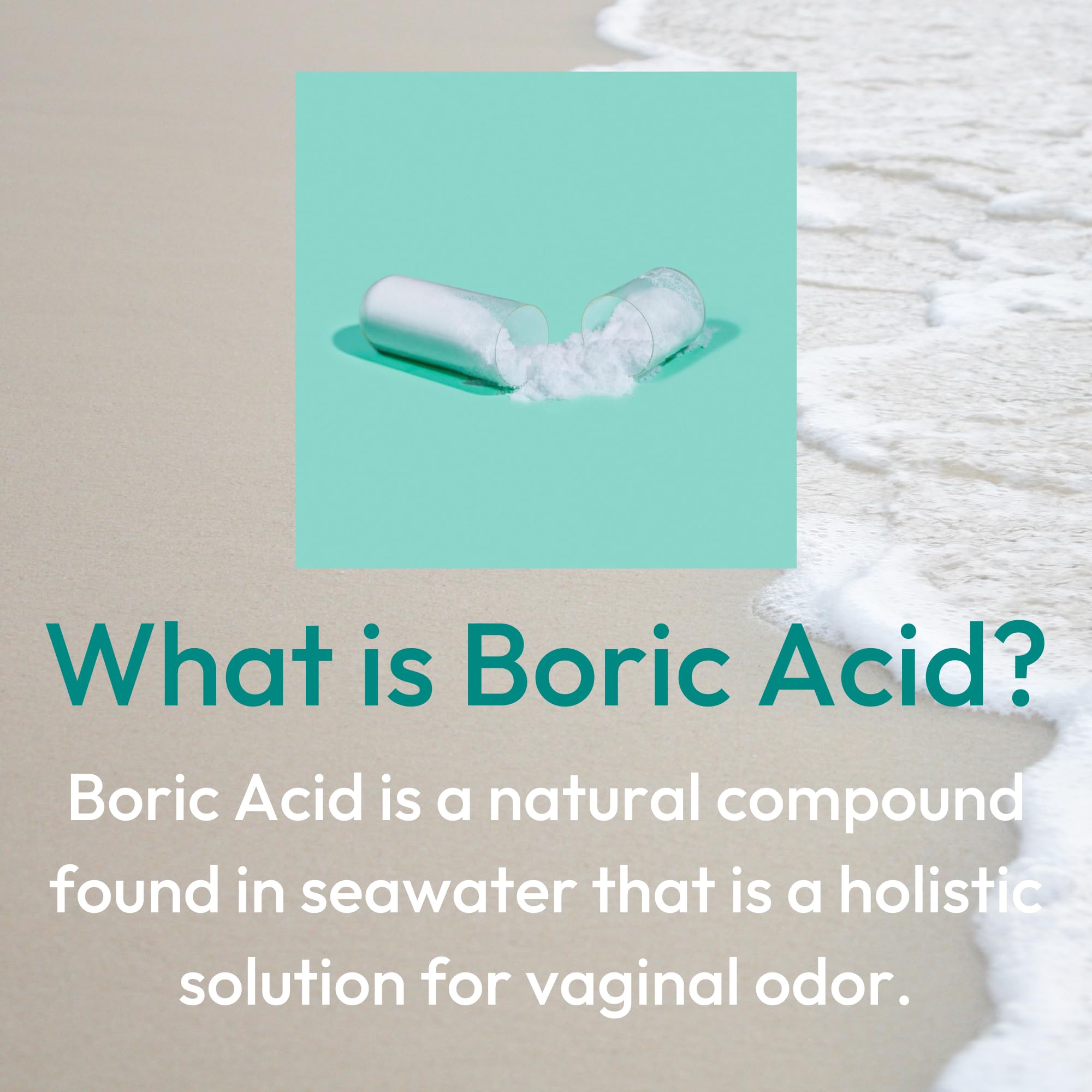 pH-D Feminine Health - 600 mg Boric Acid Suppositories - Woman Owned - for Vaginal Odor Use - 36 Count