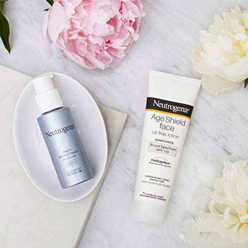 Neutrogena Age Shield Face Lotion Sunscreen with Broad Spectrum SPF 110, Oil-Free & Non-Comedogenic Moisturizing Sunscreen to Prevent Signs of Aging, 3 fl. oz