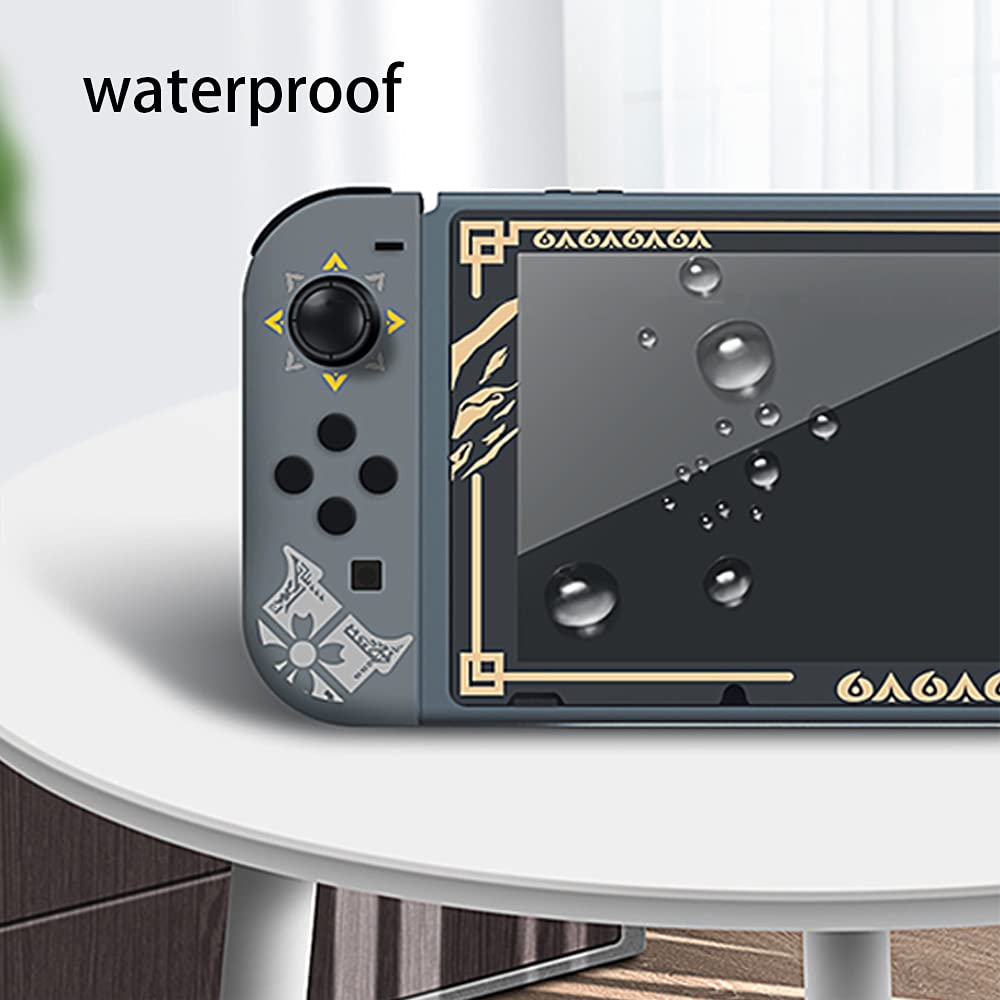Rekeso Screen Protector Tempered Glass with Monster Hunter Rise for Switch (1)
