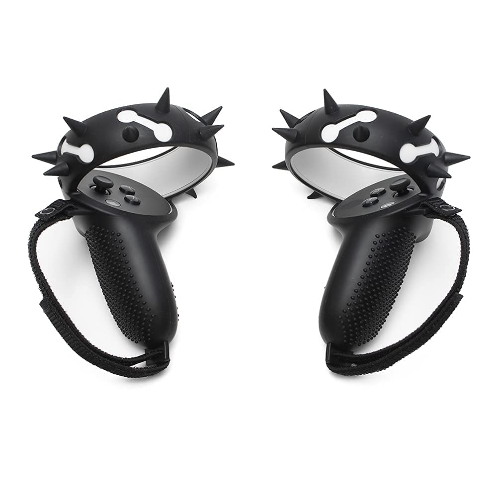 Touch Controller Grip Cover, Wall Mount Storage Stand Hook Compatible for Quest 2