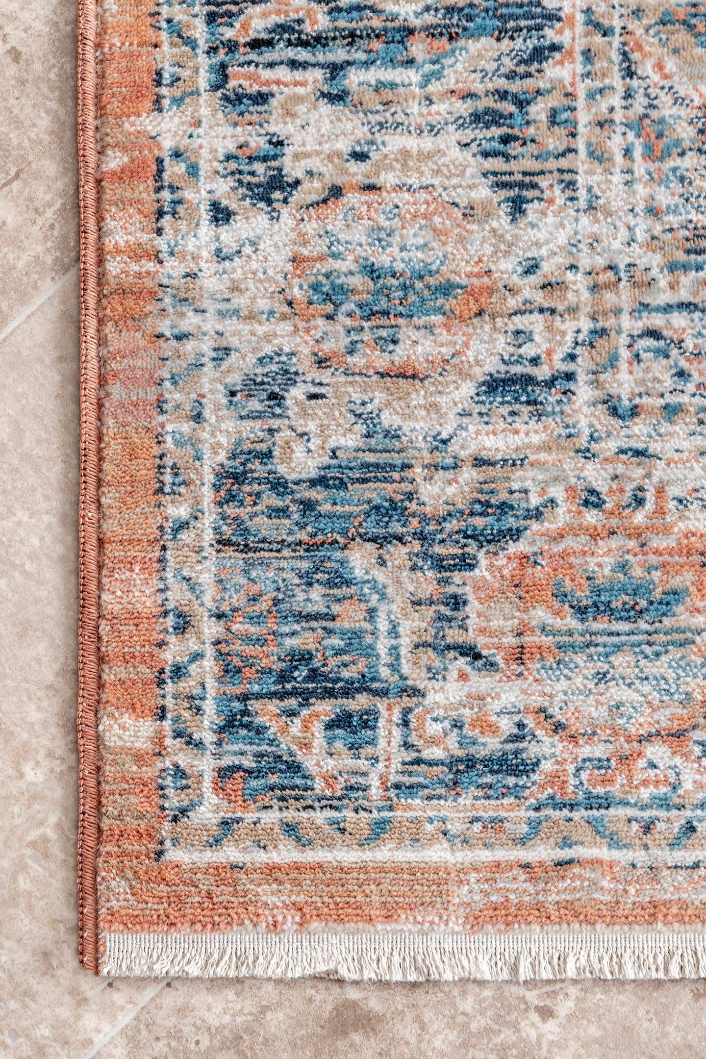 nuLOOM Piper Faded Transitional Accent Rug, 4' Round, Beige