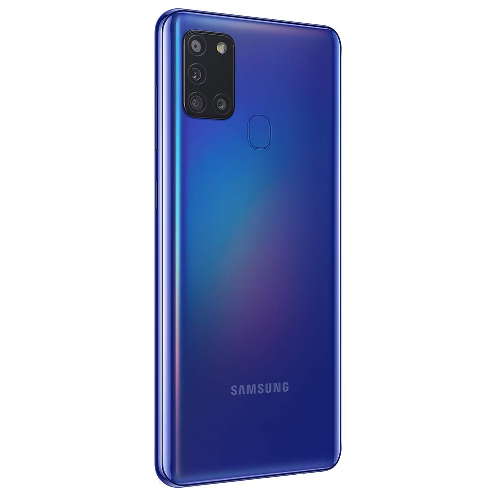 Samsung Galaxy A21s A217M 64GB Dual SIM GSM Unlocked Android Smartphone (International Variant/US Compatible LTE) - Blue