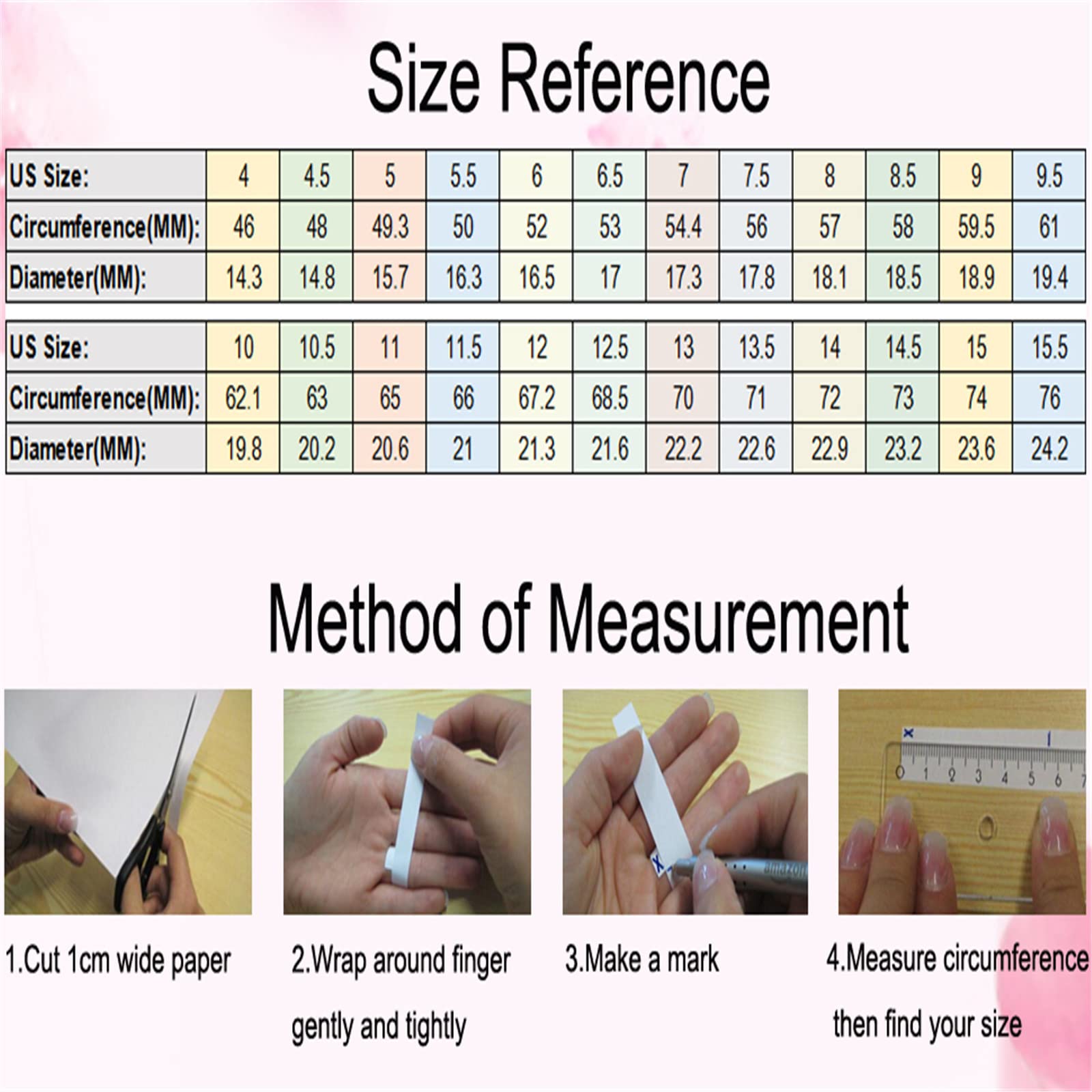 OPALSTOCK Personalized Promise Ring with Simulated Birthstones Engagement Rings for Women Custom Mothers Name Rings(8)