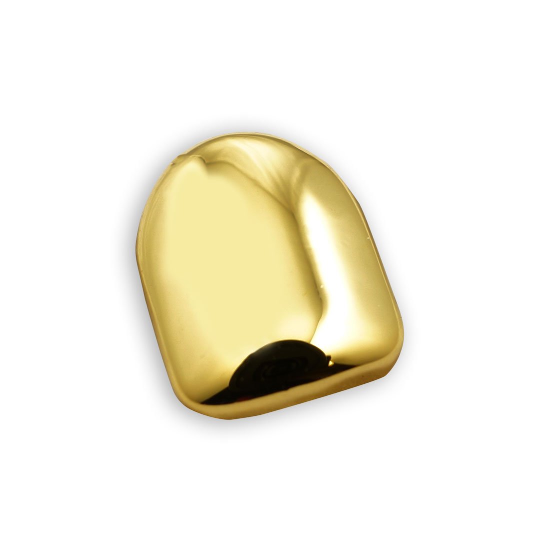 NIV'S BLING 14K Yellow Gold-plated Single Top Tooth Cap