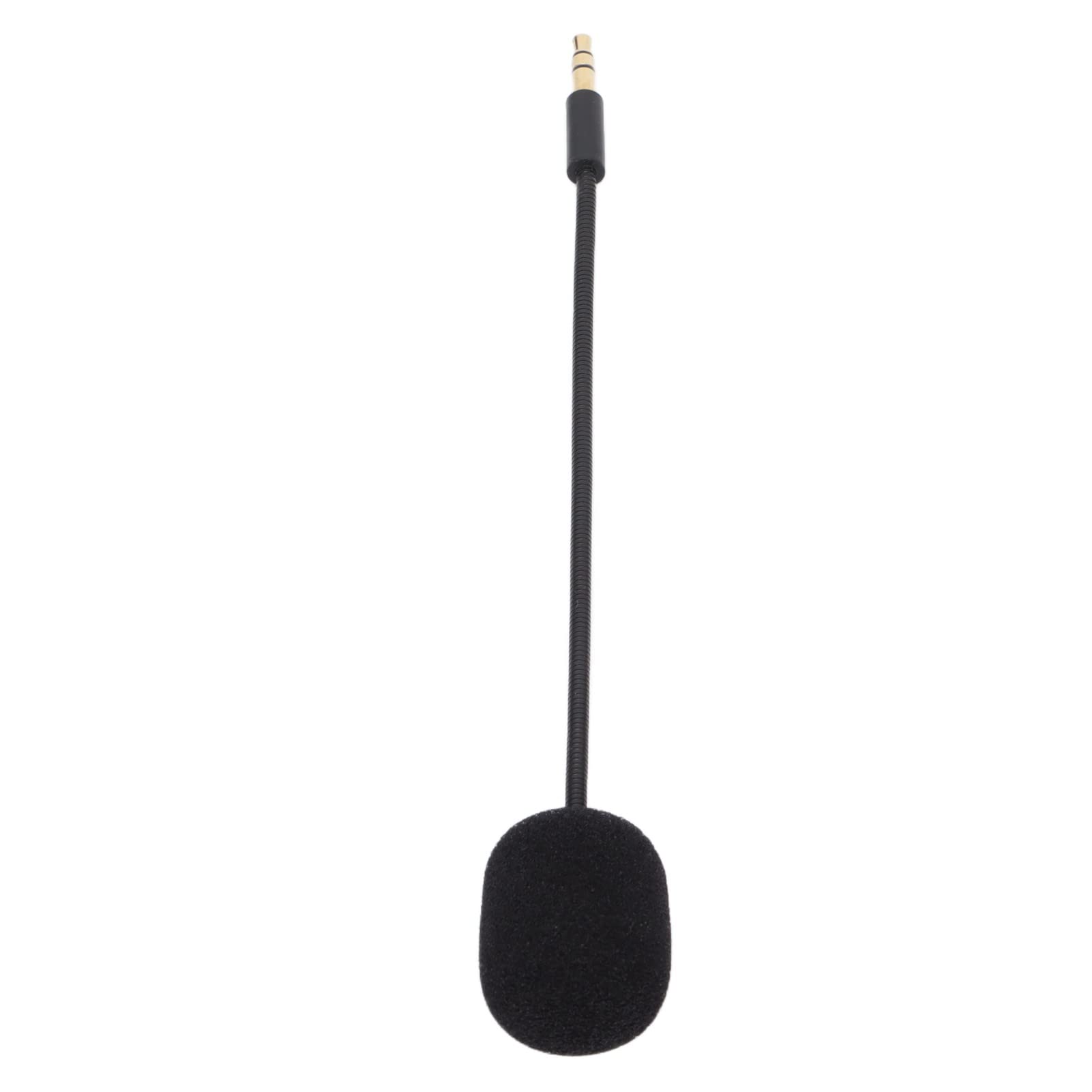 Replacement 3.5mm Game Microphone, 360 Degree Flexible Use, for 3.5mm Game Controller Detachable Microphone Gaming Headset