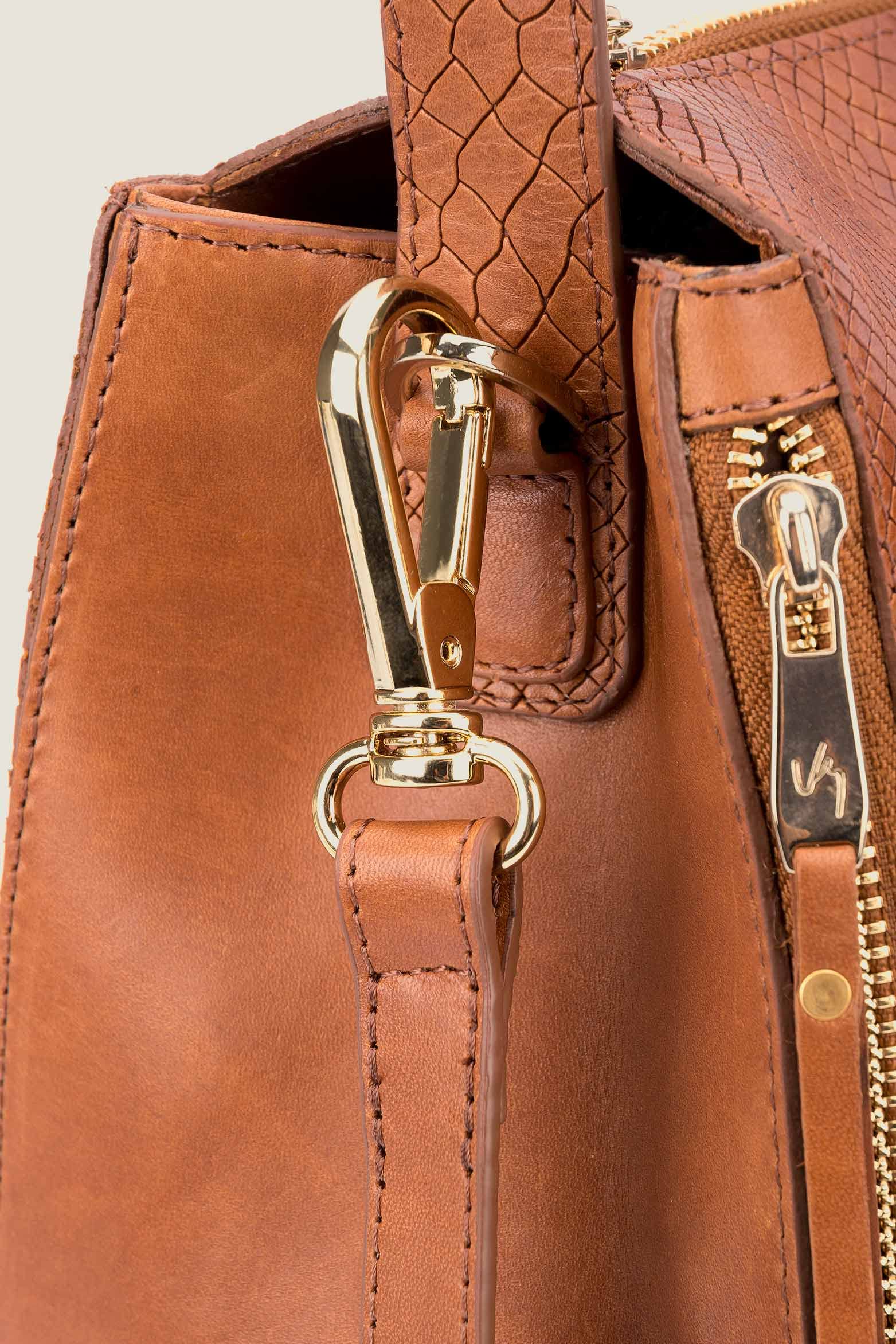 VELEZ TAN Leather Purses For Women- Crossbody Bags Designer Handbags