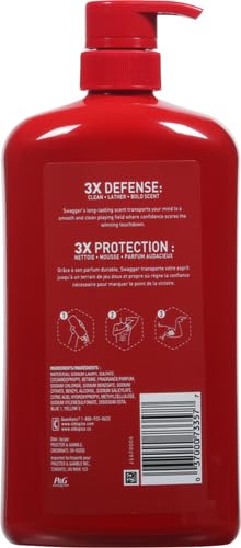 Old Spice Swagger Scent of Confidence, Body Wash for Men, 30 fl oz
