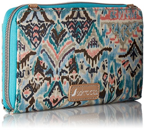 Sakroots Women's Artist Circle, Turquoise Brave Beauti