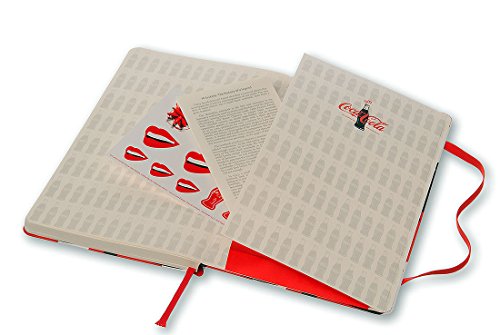 Moleskine Coke Limited Edition 2015 Plain Notebook Large Hard Cover (8051272891270)