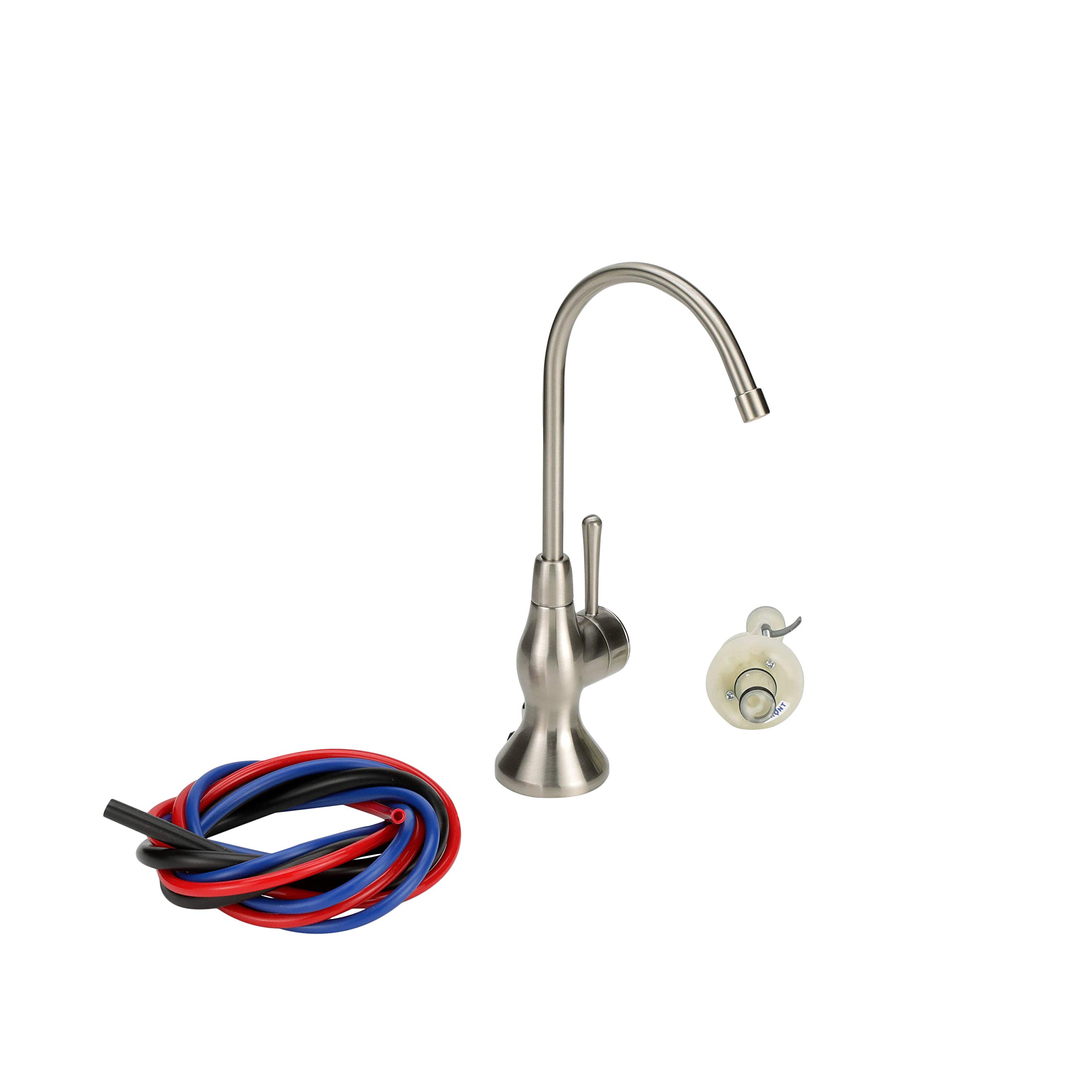Watts Premier WP116187 Top Mount Twist Air-Gap Monitored Faucet, Brushed Nickel
