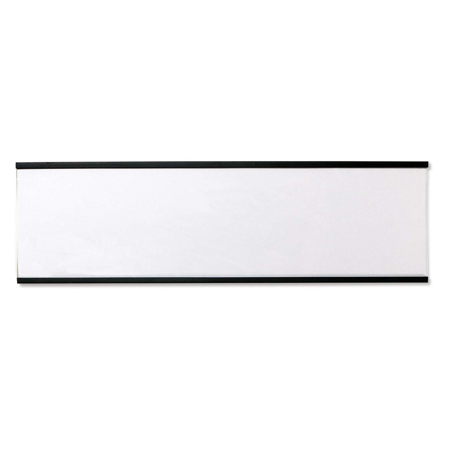 SmartSign Magnetic 'C' Channel Label Holders | 2.5" x 8" Pack of 10, Made in USA