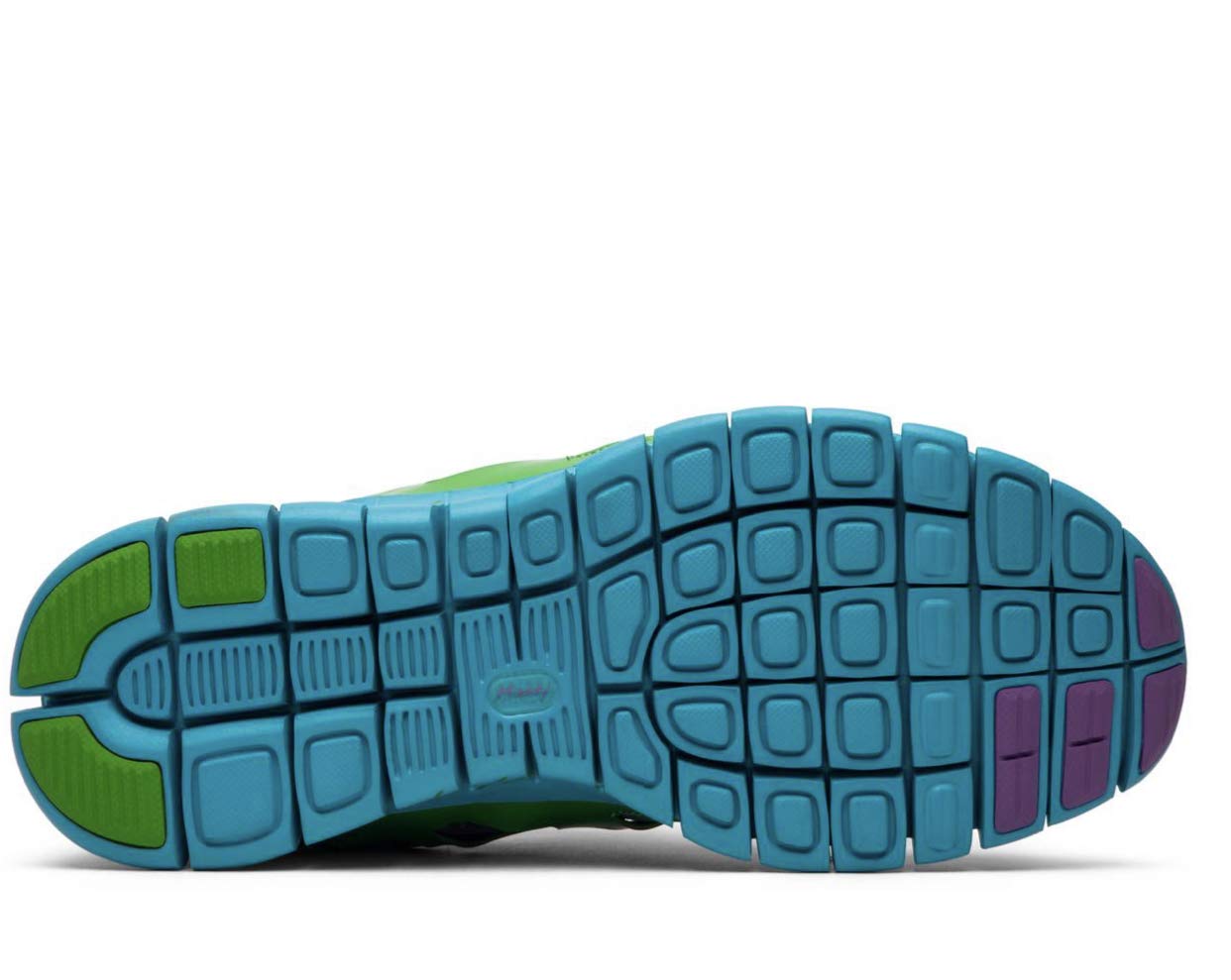 Nike Women's Free Run+ Doernbecher Violet/Turquoise Blue Sneakers 7.5