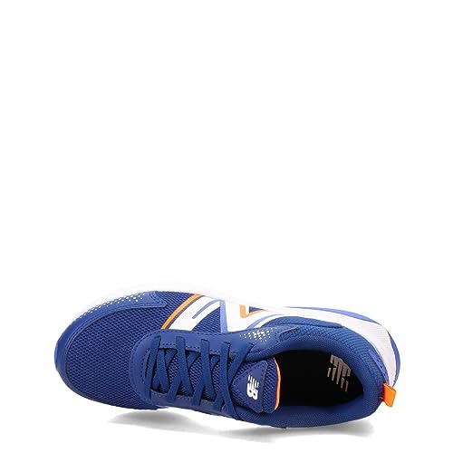 New Balance DynaSoft 545 V1 Lace-Up Running Shoe, Night Sky/Blaze Orange/Marine Blue, 6 US Unisex big kid