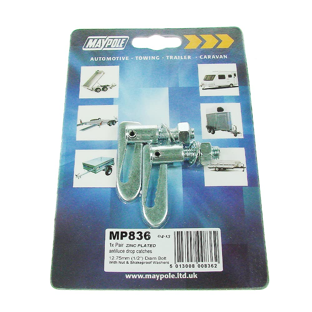Maypole 836 12.75mm Antiluce and Nut (Pack of 2)