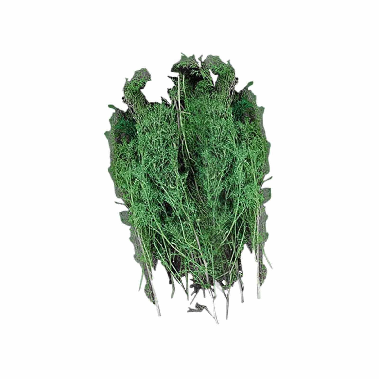 MYCENSE Model Trees Fake Trees Hobby Train Scenery Dioramas Scenery Decor Sand Table Model Material for 1/87 1/35 Scenery Landscape DIY Landscape, Green