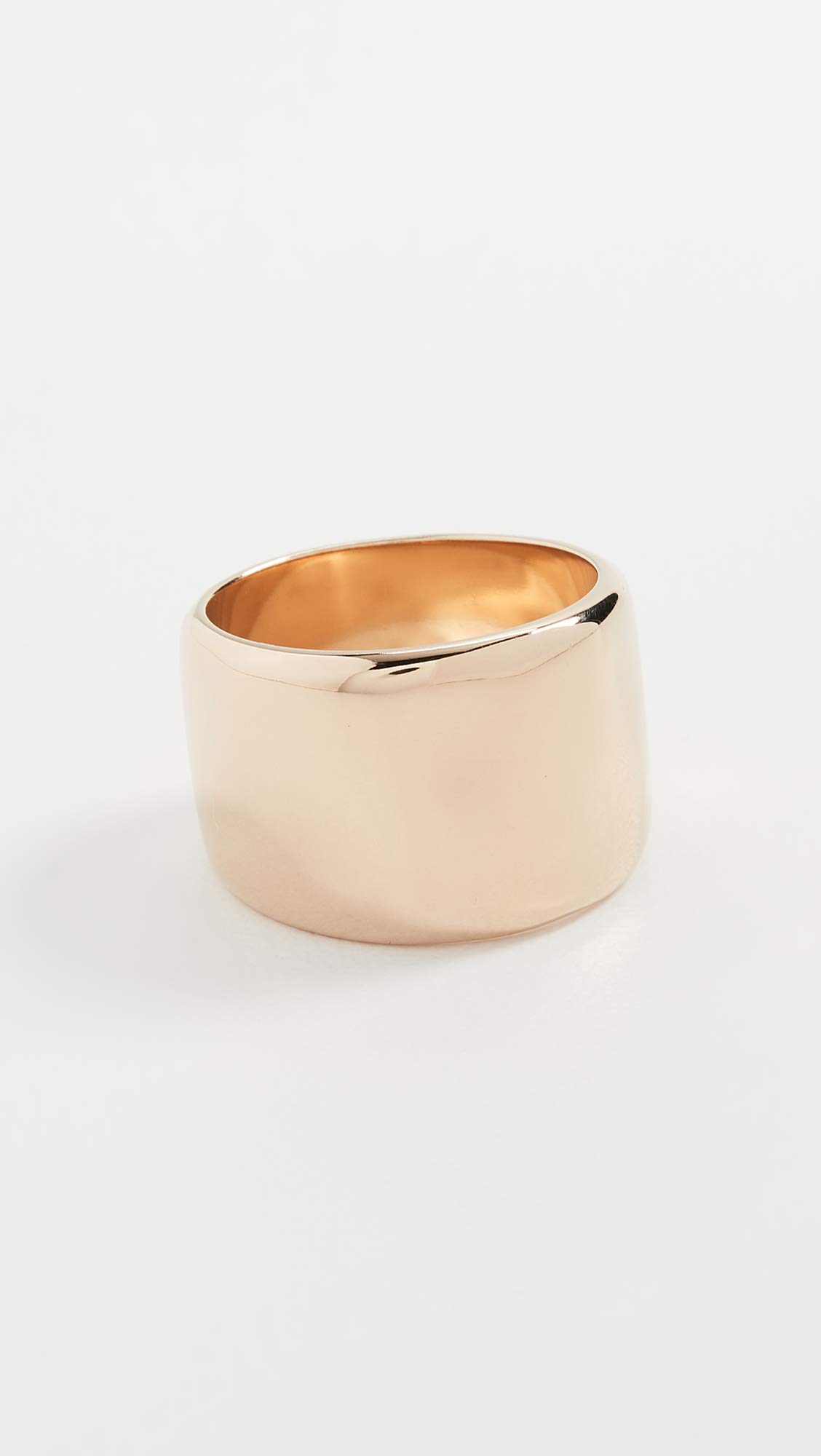 Soko Women's Ripple Band Ring, Gold, 8