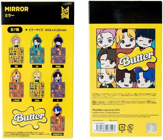 ROYCHE TinyTAN Butter Random Mirror Random Among All 7 Types Mirror Butter ver. Random