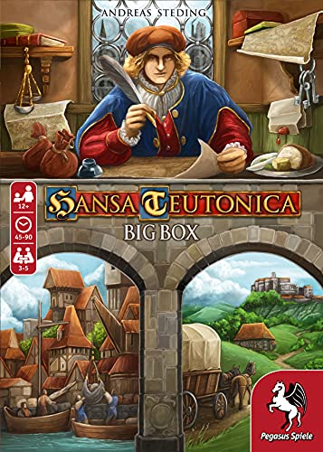 Pegasus Spiele 55148G - Hansa Teutonica Big Box, Grey