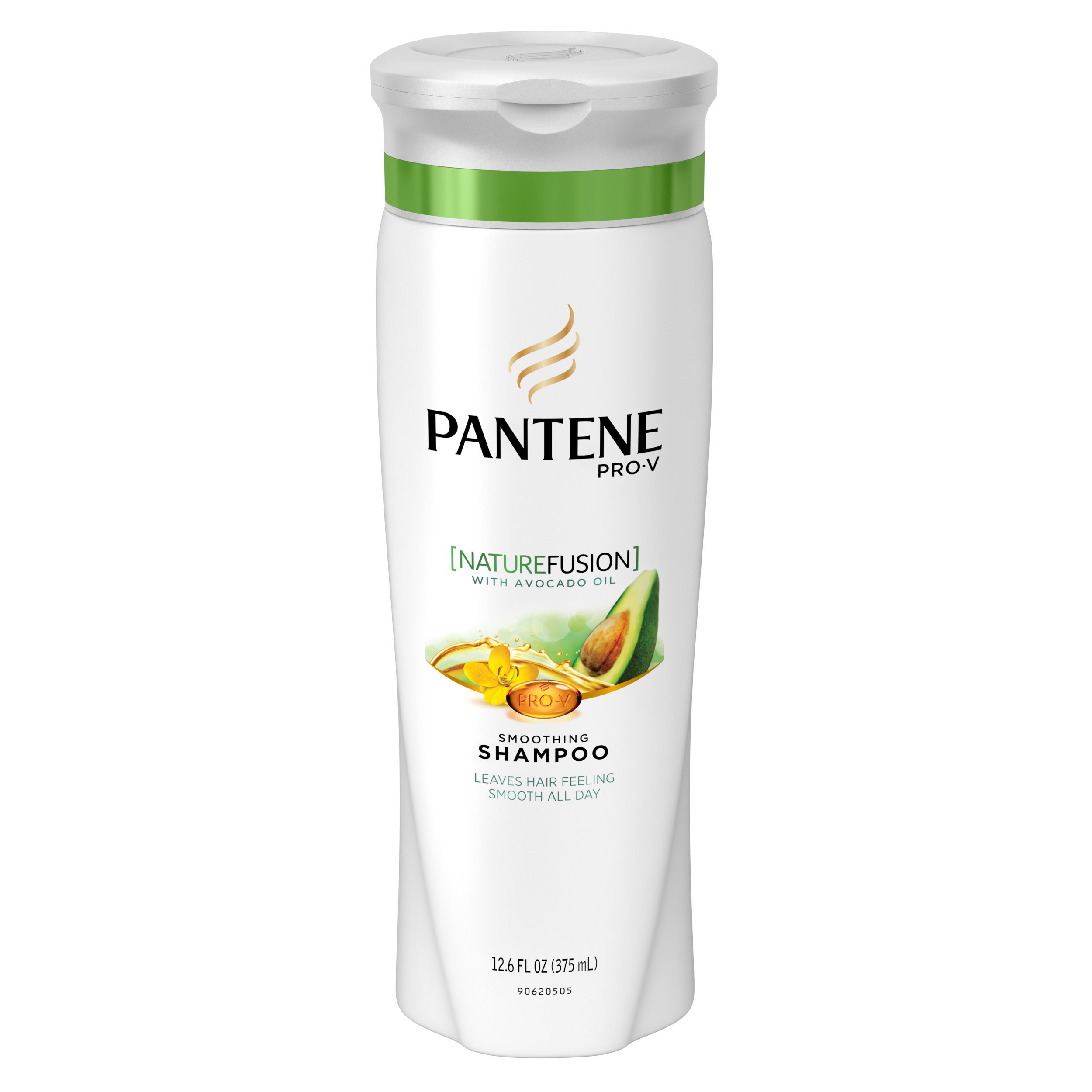 Pantene Pro-V Nature Fusion Smoothing Shampoo with Avocado Oil 12.6 fl oz (Pack of 3)