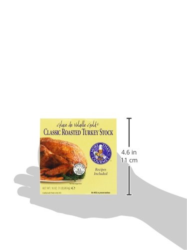 More Than Gourmet Glace De Volaille Gold, Roasted Turkey Stock, 16-Ounce Packages