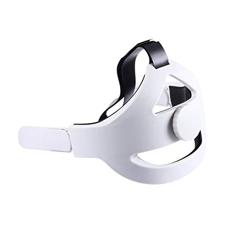 OSALADI Vr Head Strap Adjustable Head Strap Comfortable Head Strap Replacement Reduce Pressure Compatible with 2 White Helmet Headphones Helmet Headphones Helmet Headphones Helmet Headphones