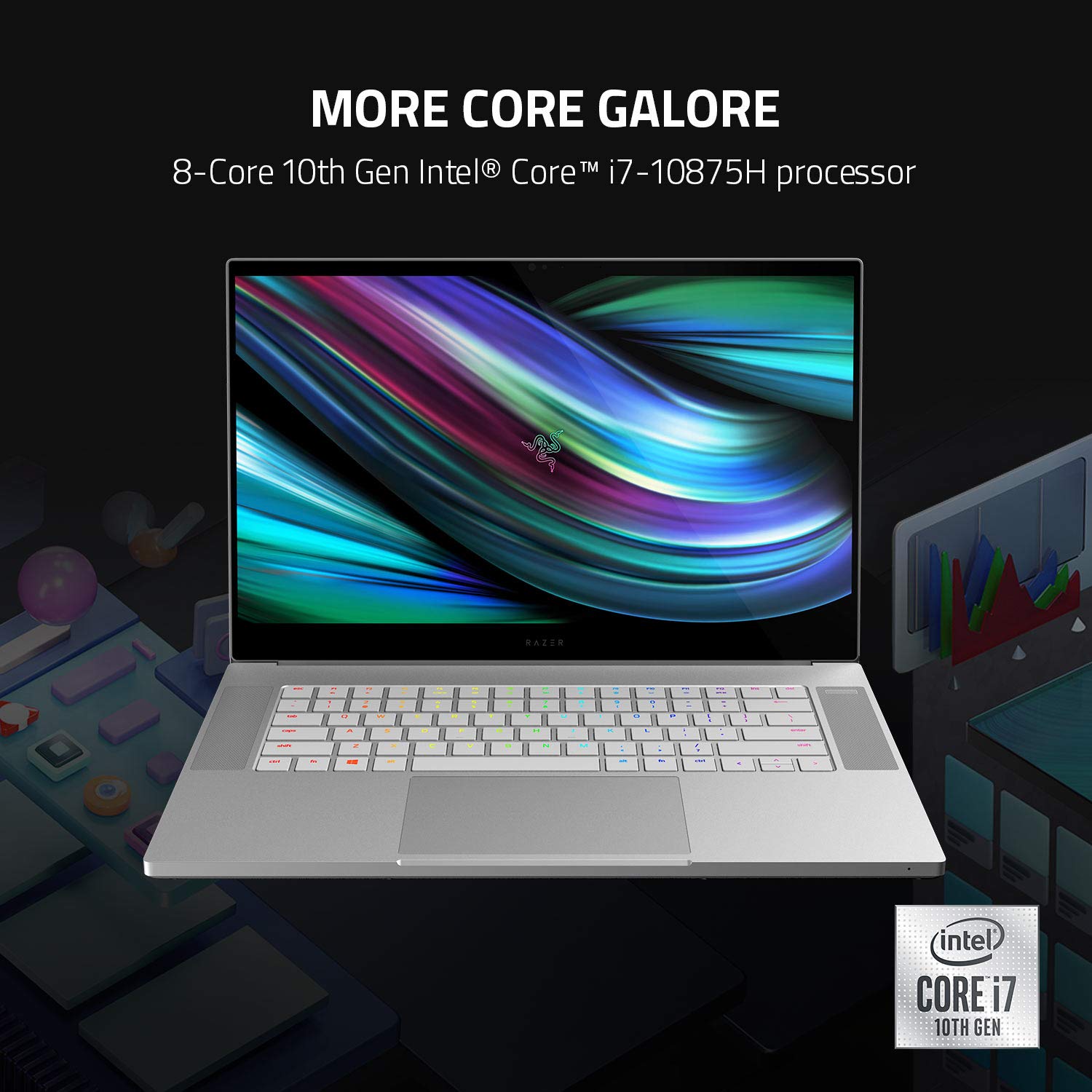Razer Blade 15 Studio Edition Laptop 2020: Intel Core i7-10875H 8-Core, NVIDIA Quadro RTX 5000, 15.6” 4K OLED Touch, 32GB RAM, 1TB SSD, CNC Aluminum, Chroma RGB, Thunderbolt 3, Creator Ready