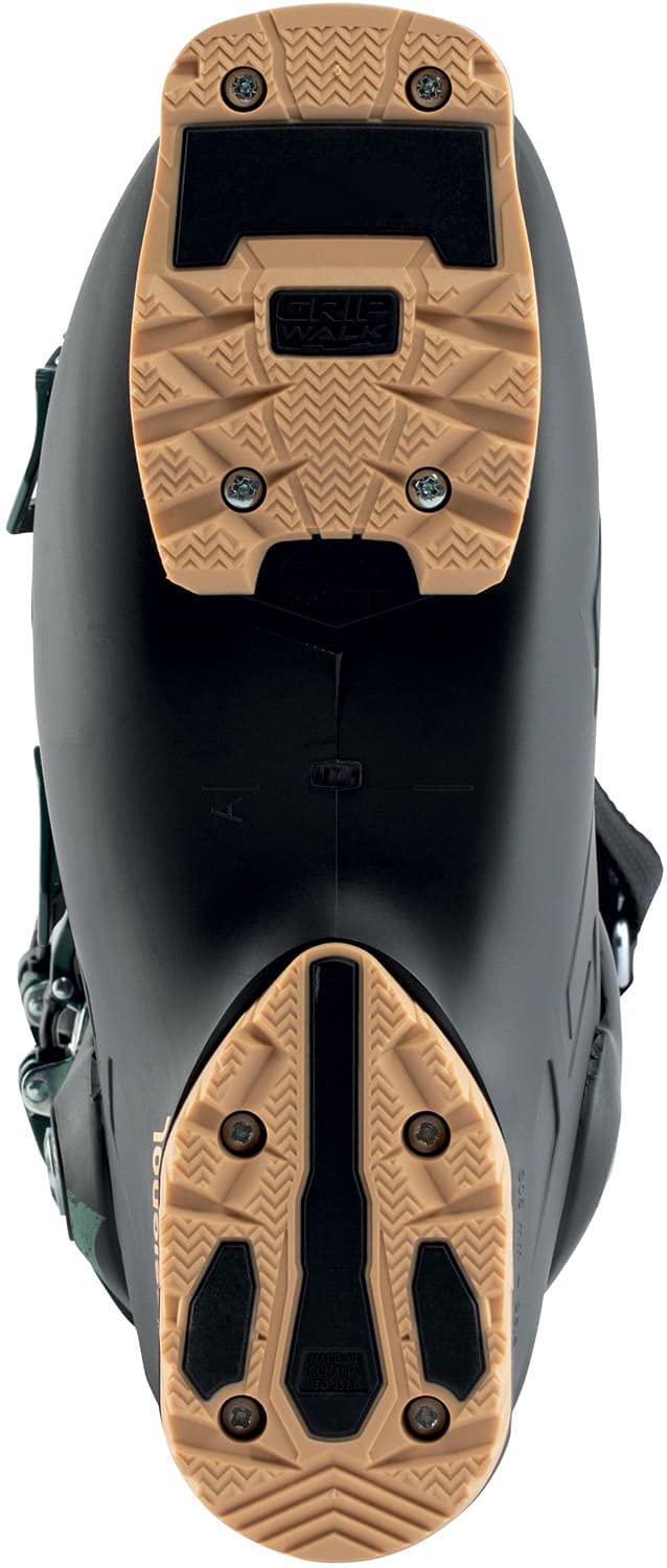 Rossignol Track 130 GW Mens Ski Boots Black Green 9.5 (27.5)