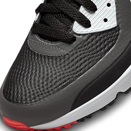 Nike Men's Air Max 90 G Spikeless Golf Shoes (Iron Grey/White-Black, us_Footwear_Size_System, Adult, Men, Numeric, Medium, Numeric_11)