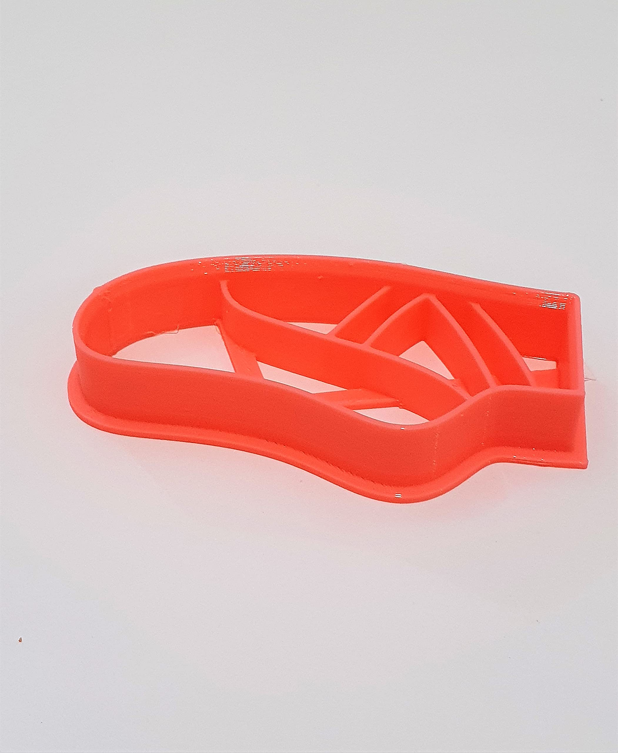 T3D Cookie Cutters Ballet Slipper Cookie Cutter, Suitable for Cakes Biscuit and Fondant Cookie Mold for Homemade Treats 3.45*1.82*0.55inch