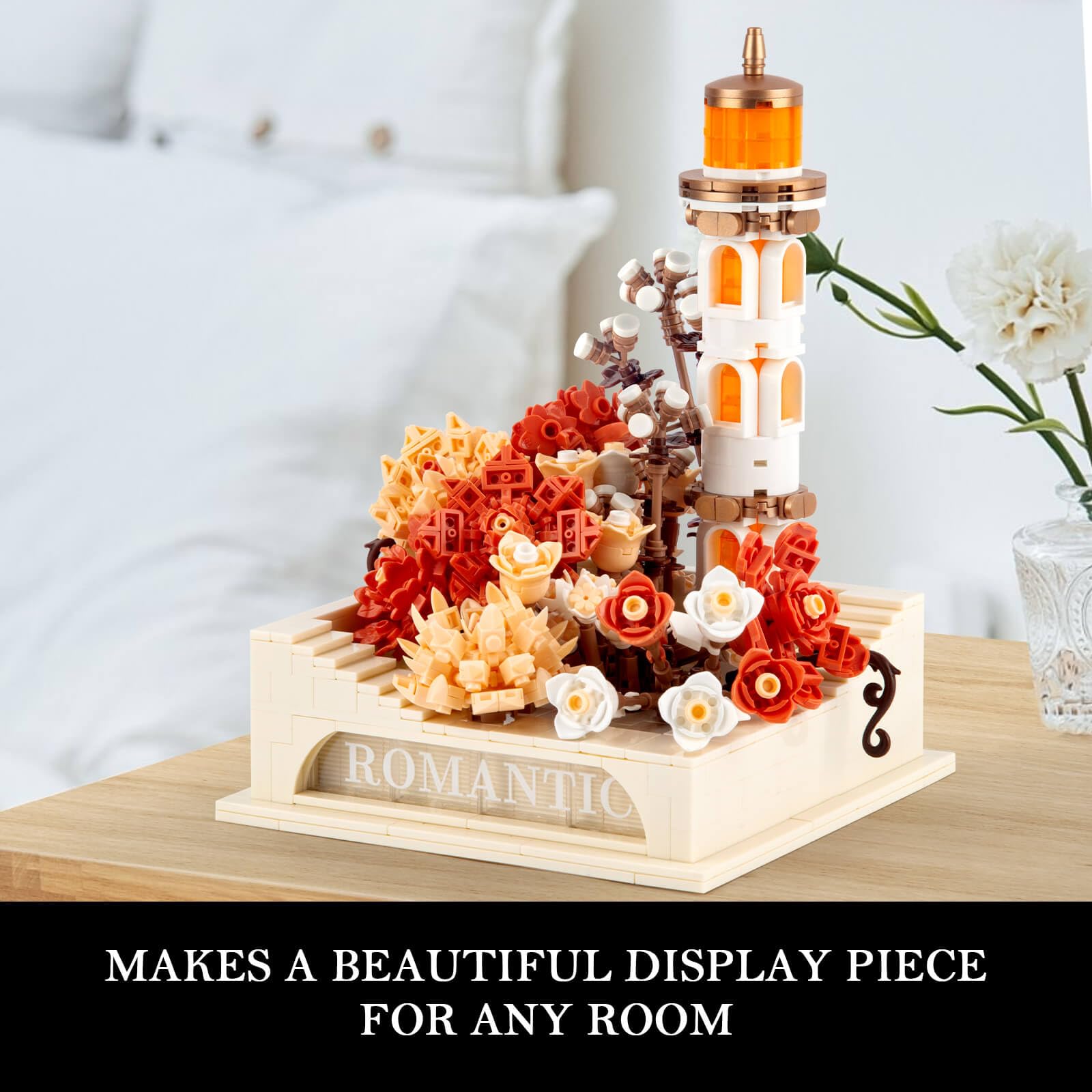 Vziimo Van Gogh Art Ideas MOC Project Building Set, 2643 Mini-Pieces Collectible Model Building Kit for Teens to Build, Cool Display Gift