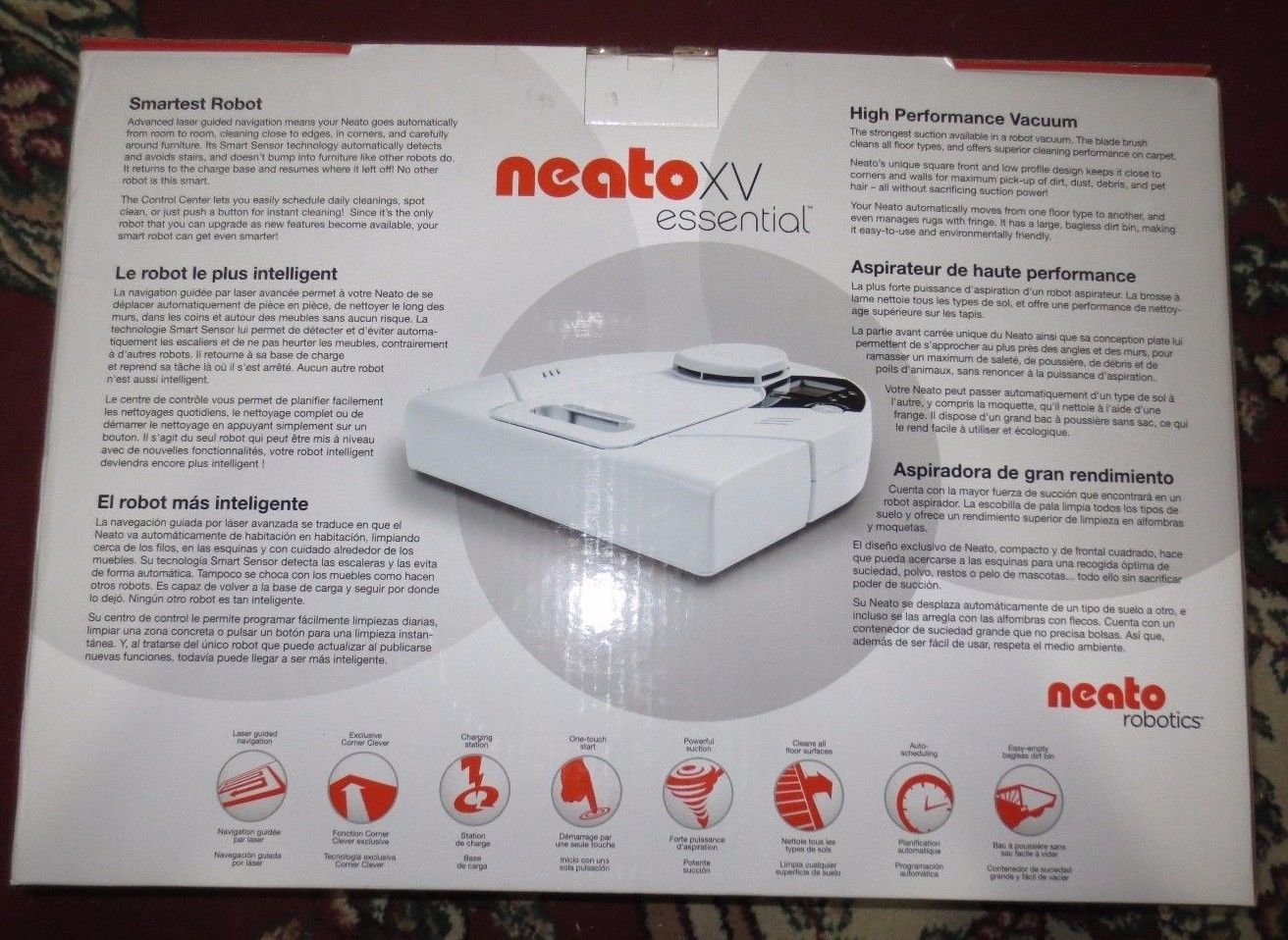 Neato XV Essential Bagless Vacuum, 945-0016