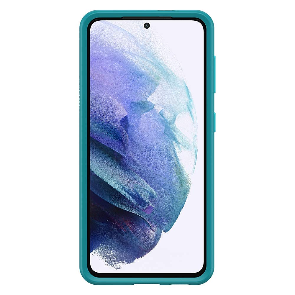 OtterBox SYMMETRY SERIES Case for Galaxy S21 5G (ONLY - DOES NOT FIT Plus or Ultra) - ROCK CANDY (SCUBA BLUE/LAKE BLUE)