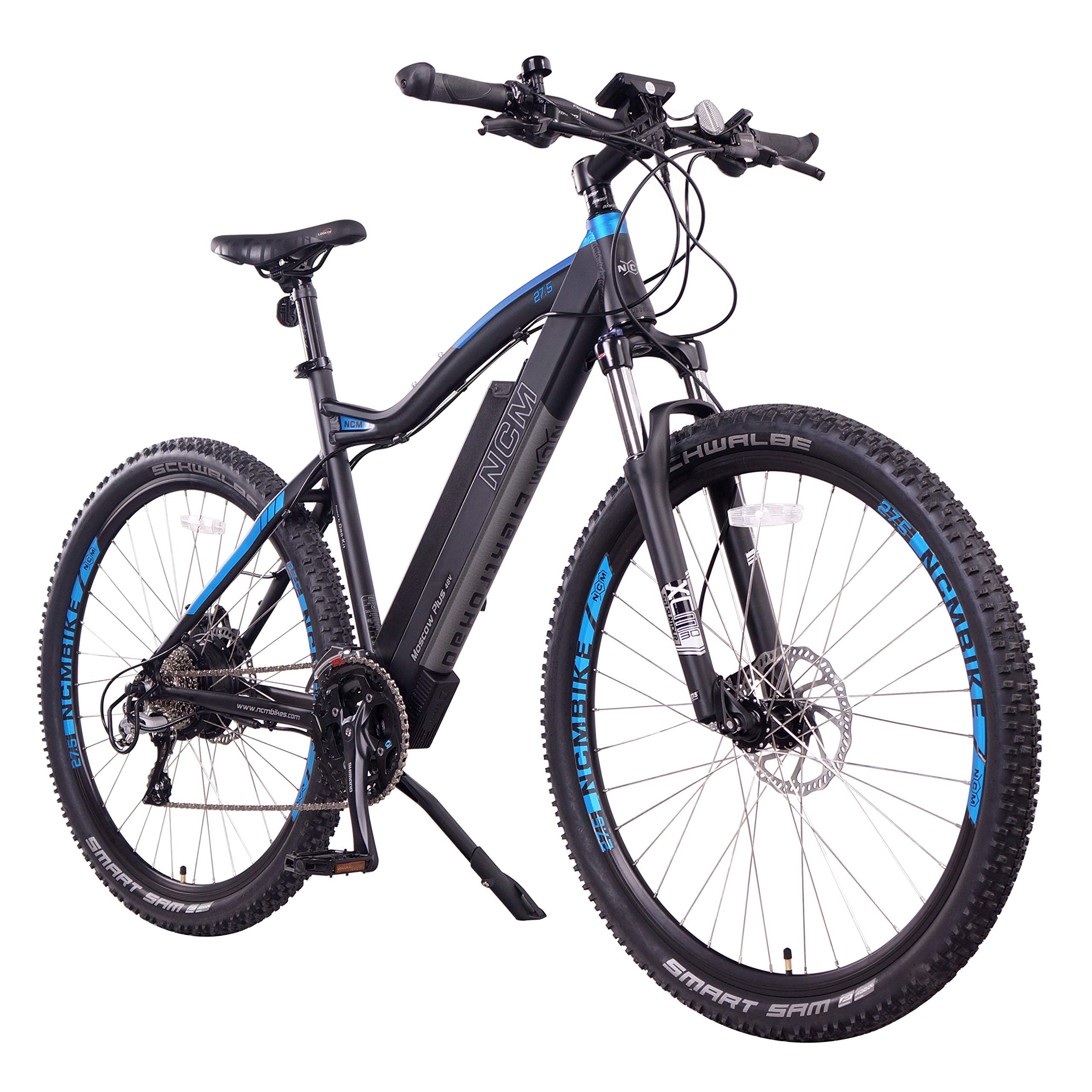 NCM Moscow Plus Electric Mountain Bike 768 Wh 48V/16AH Matte Black 29"