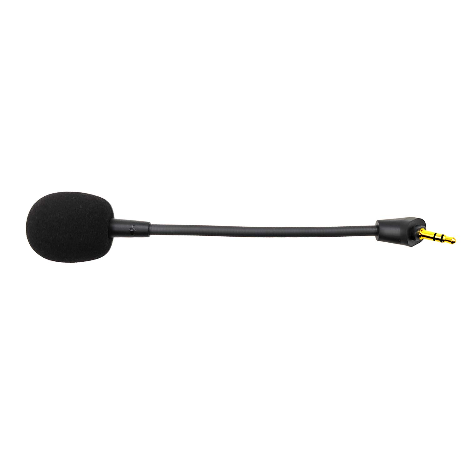 Replacement Gaming Headphone Mic compatible for Kingston HyperX Cloud Alpha S/Alpha Gaming Headset,with Foam Cover Noise Cancelling 3.5mm Detachable Headsets Micphone Boom