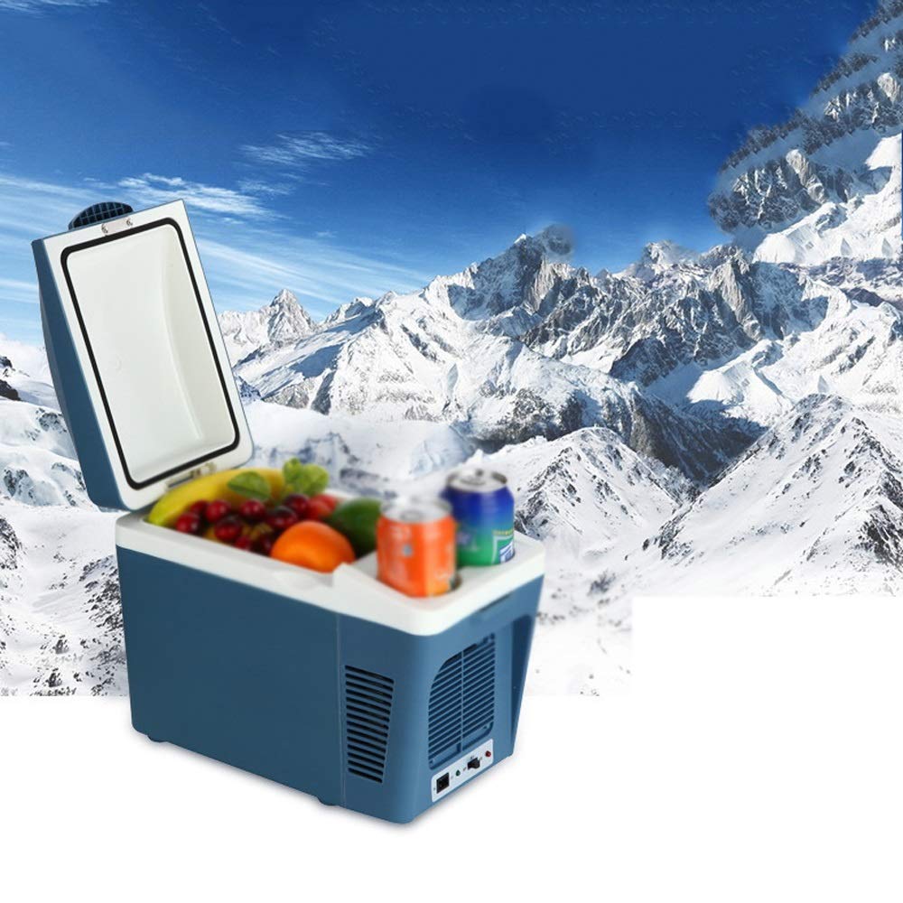 N/A Portable Cooler Mini Fridge Car Refrigerator Student Dormitory Cooling Box Touch Freezer Silent Auto Fridge