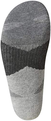 New Balance Men's 3 Pack Cushioned Moisture Wicking No Show Socks with Arch Support, Size 12.5-16, Grey