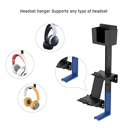 SOLUSTRE 6pcs Game Machine Gamepad Headset Storage Rack Showing Stand for Headset Game Controller Rack Headset Hanger Stand