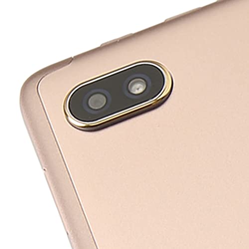 VINGVO 10.1 Inch Tablet, 4G LTE Tablet 2.4G 5G WiFi AU Plug 100-240V 8GB 128GB 5MP Front 13MP Rear 1920x1200 Resolution for Learning for Android 11.0 (Gold)