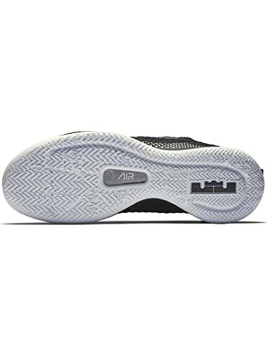 Nike Men's Lebron Witness III Basketball Shoe Black/White/Cool Grey Size 13 M US