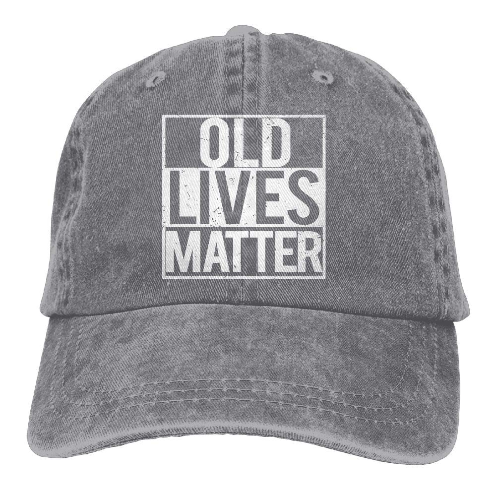 Old Lives Matter Baseball Cap Dad Hat Adjustable Hat Unstructured Hat