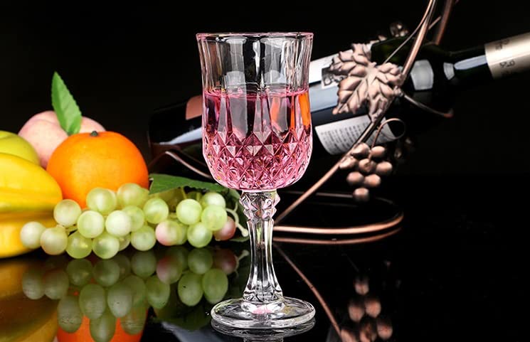 RYUHYF Red wine glass set, white wine glass set, medium 5.4 oz wine glasses, set of 3