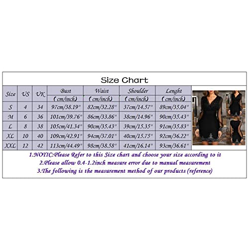Pinkpaopao Sequins Ruched Long Sleeve Dress for Womnen Mesh Long Sleeve High Waisted Wrap Dess Patterned Mini Dress