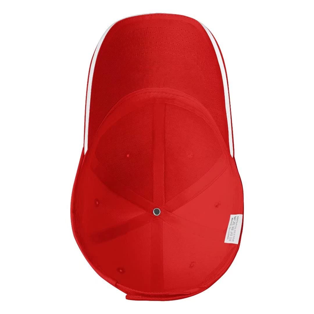 ROGER FEDERER Hat Trucker Hat for Men Women Adjustable Classic Tennis Baseball Cap Red