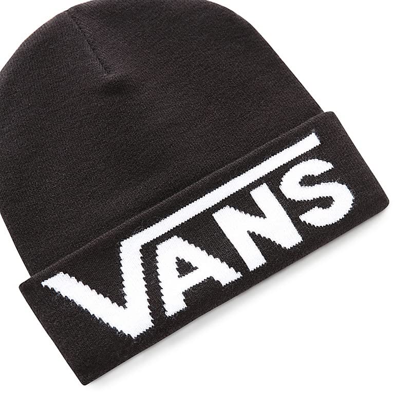 Vans, Spirit Pom Beanie (One Size, Black/Pink)