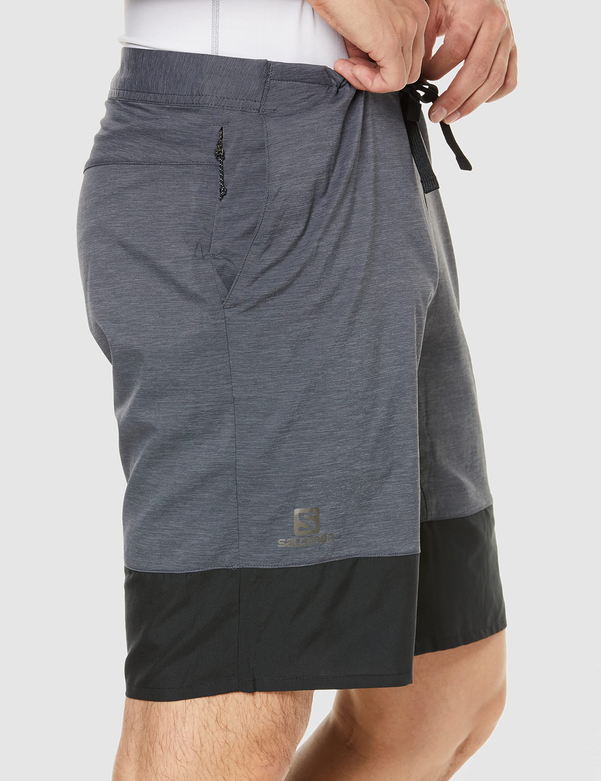 Salomon Men's Standard Cargo Shorts, Ebony, L