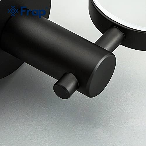 PLMM soap Box, Bathroom Soap Holder Shower Black Soap Dish Bathroom Tray Accessories Box Shelf Zinc-Alloy Wall Dishes Shelves (Size : Small)