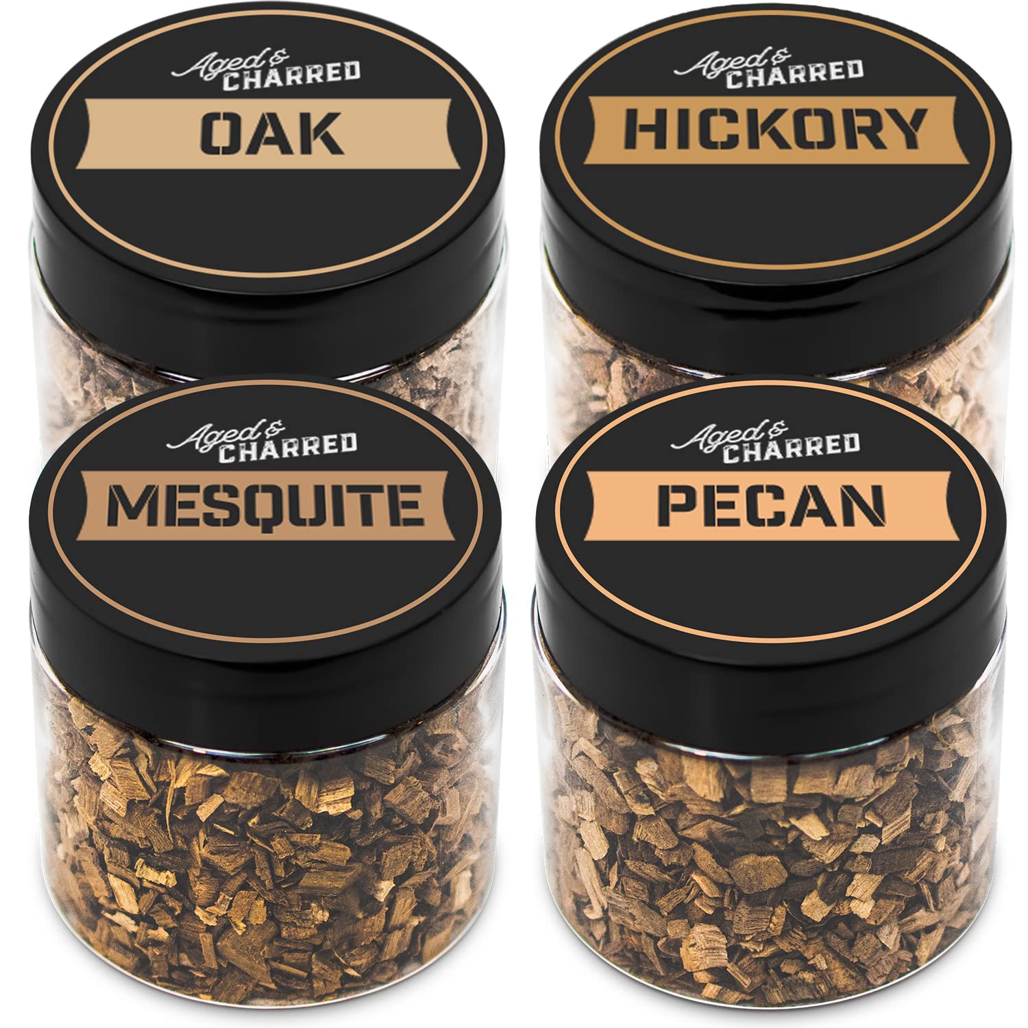 Whiskey Infusion Kit + Wood Chips (Bold 4-Pack) - Mixology-Set for Bartender - Whisky, Bourbon, Vodka Gift for Men - DIY Kits for Adults - Bartender Kit - Valentine Whiskey Gifts for Men and Women